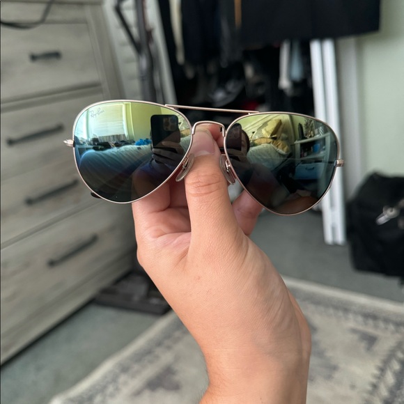 Ray-Ban | Accessories | Ray Ban Rainbow Mirror Aviator Sunglasses ...